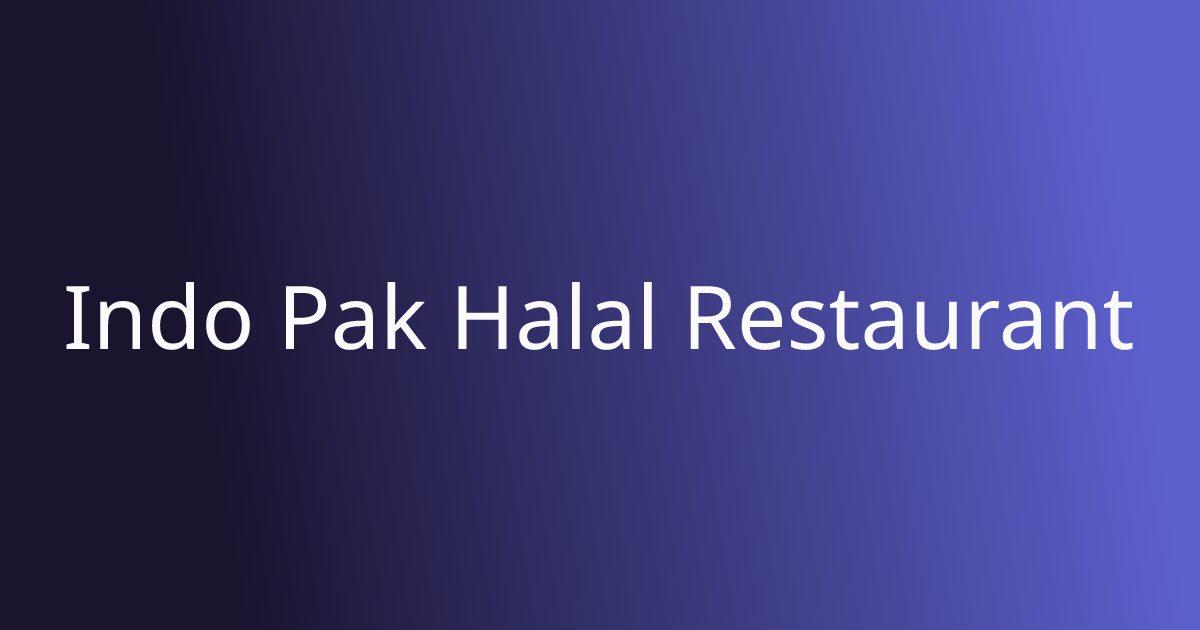 Best Indian in New York, NY | Indo Pak Halal Restaurant | Order Online